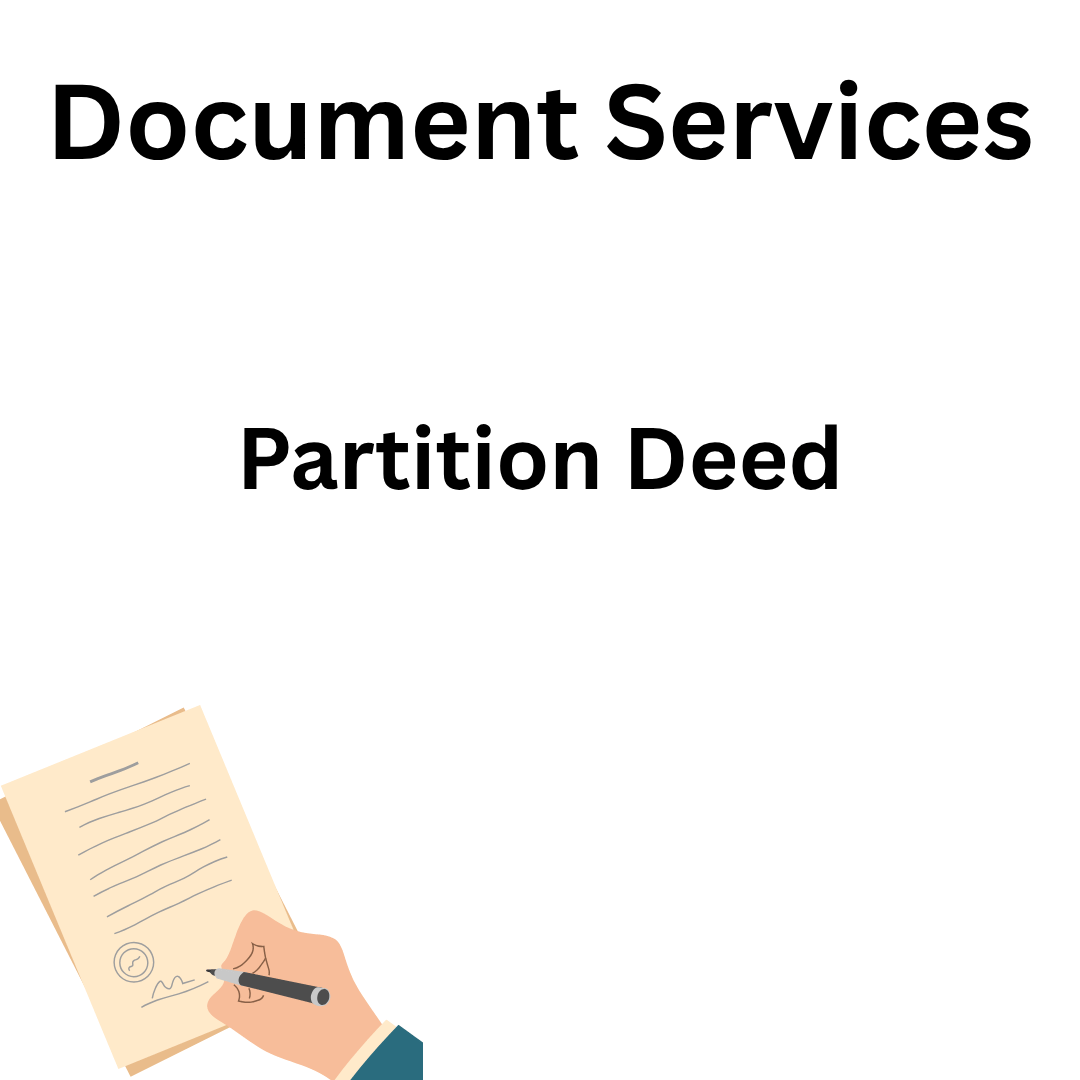 Partition Deed | Document Service | Notary